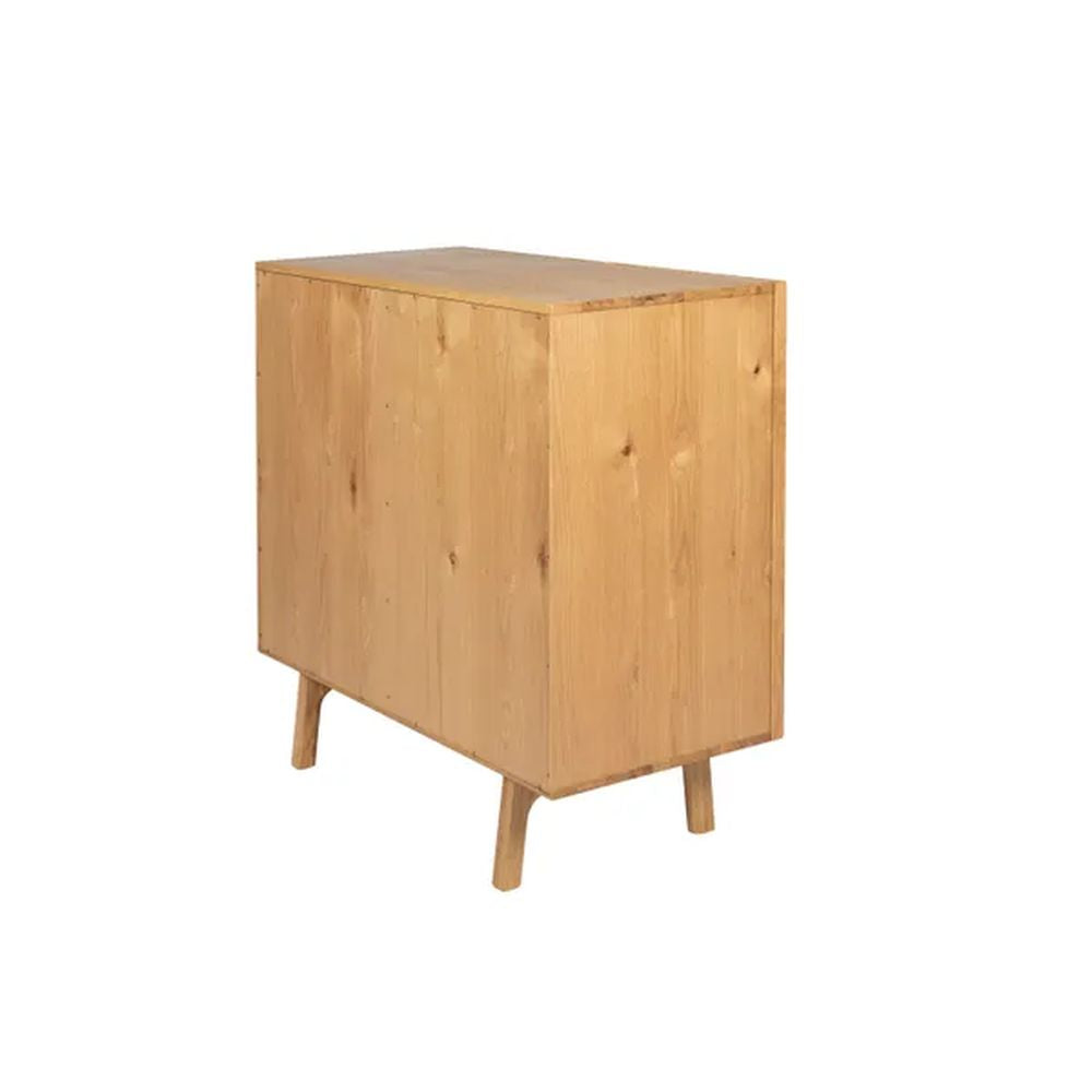 ZAGO High Sideboard Magik Natural Oak 2 Doors 100cm – laboutiquedesign.is