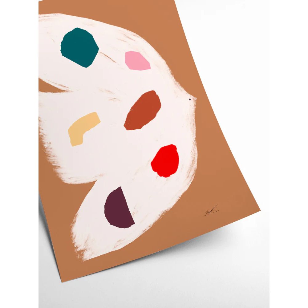 PSTR STUDIO Art Print - Matías Larraín - Bird and Shapes ...