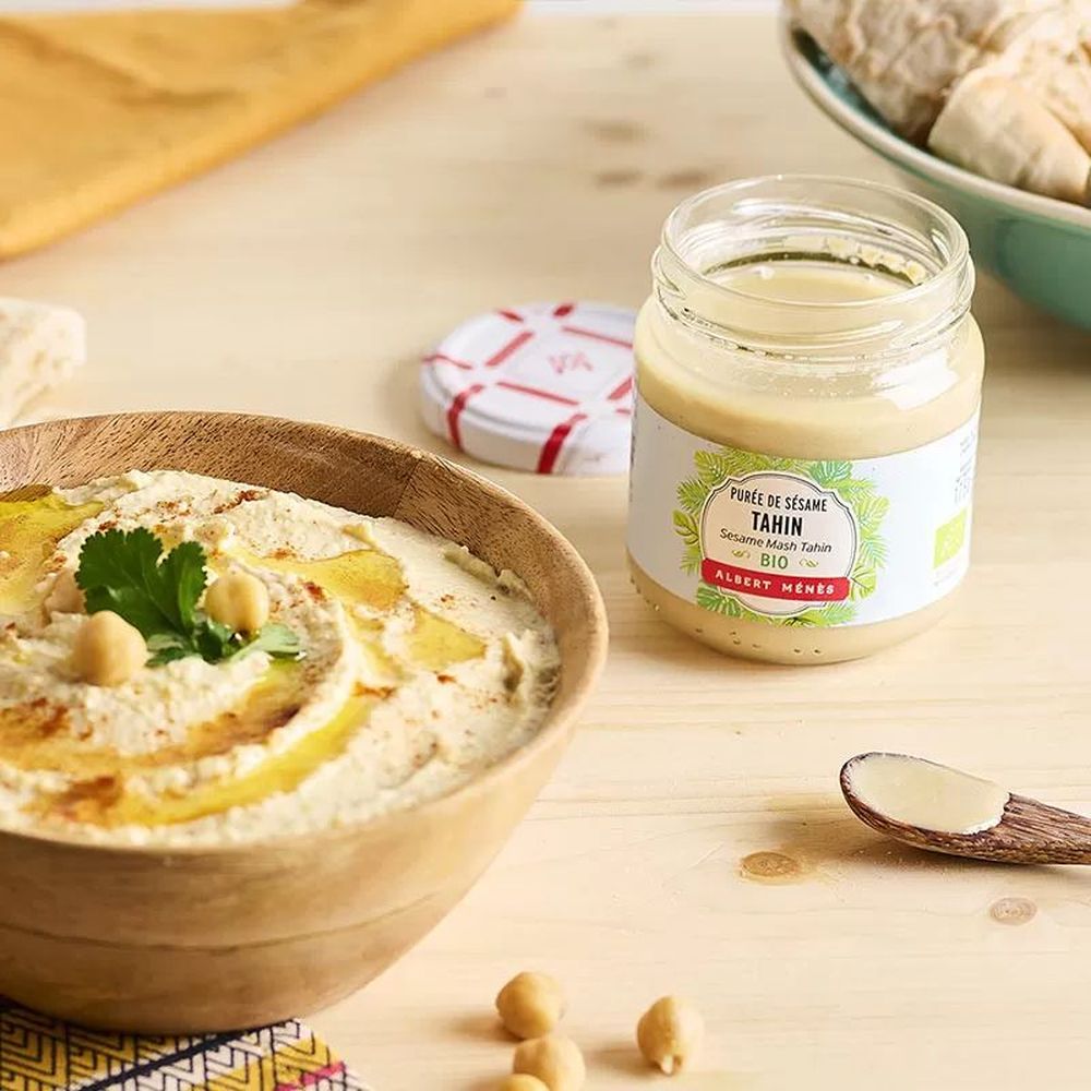 ALBERT MENES Organic Tahin Mashed Sesame 175 g – laboutiquedesign.is