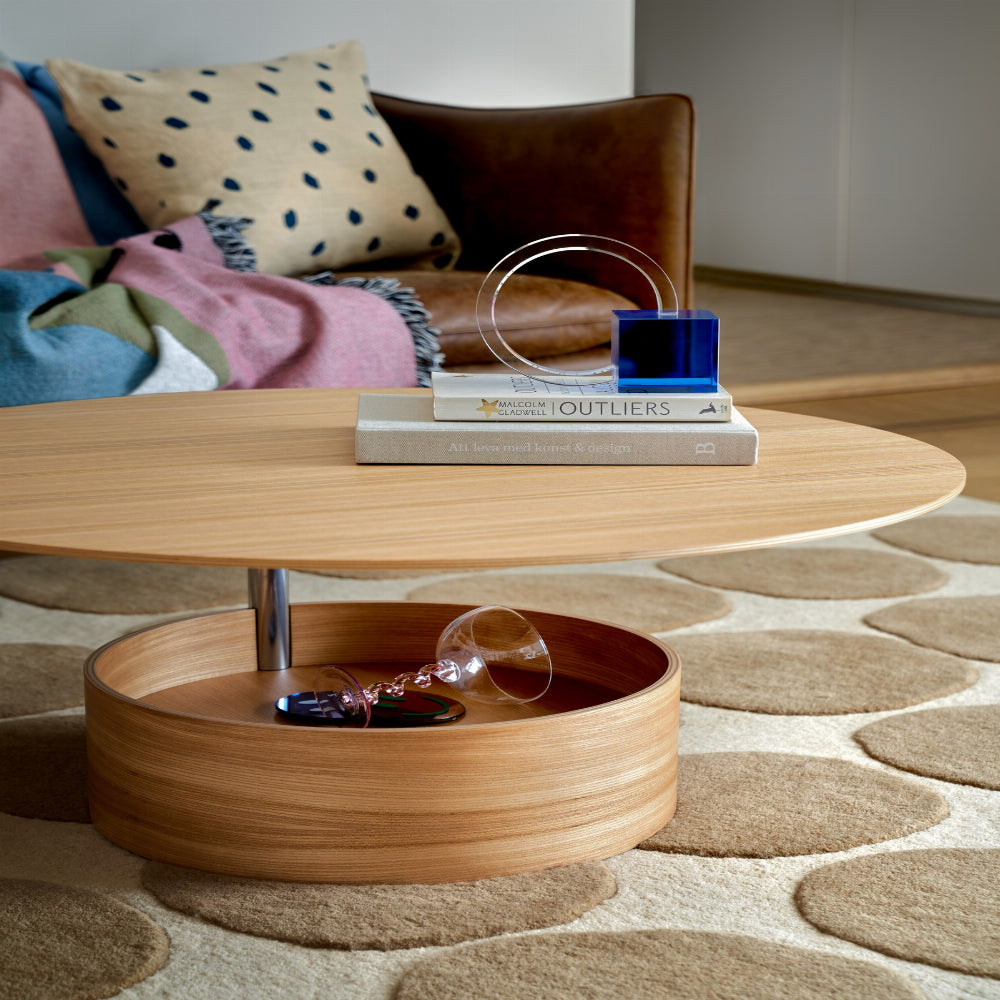 MAZE Coffee Table Parasol L Oak – laboutiquedesign.is