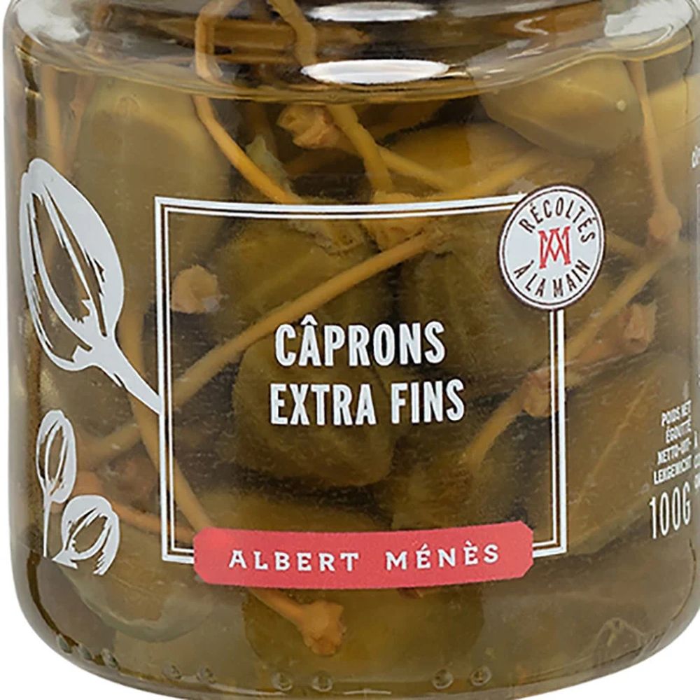 ALBERT MENES Extra Fine Capers 200g – laboutiquedesign.is