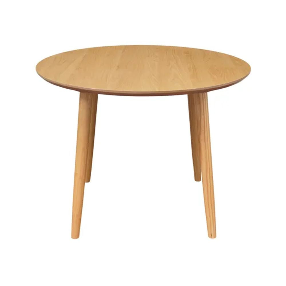 ZAGO Round Dining Table Pepper Oak Veneer – laboutiquedesign.is