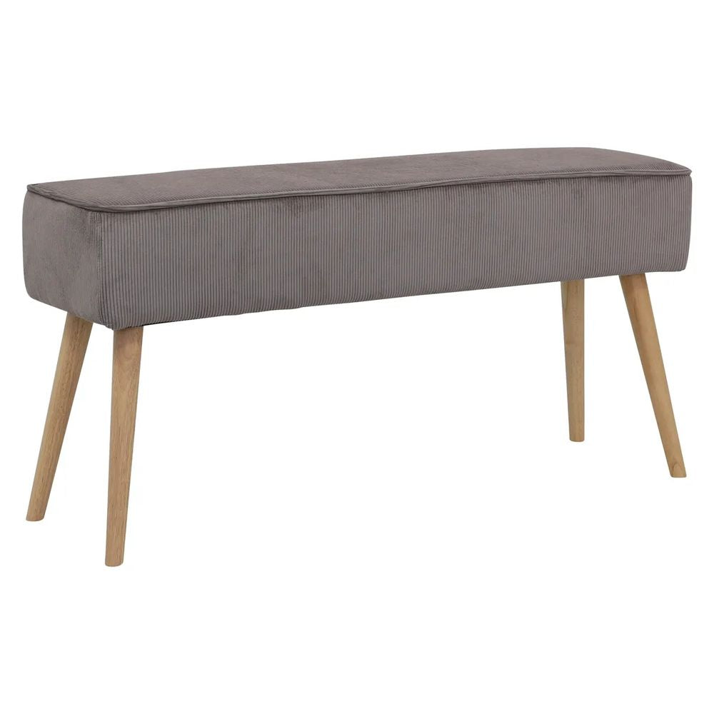 ZAGO Bench Popy wood legs corduroy fabric 100cm – laboutiquedesign.is