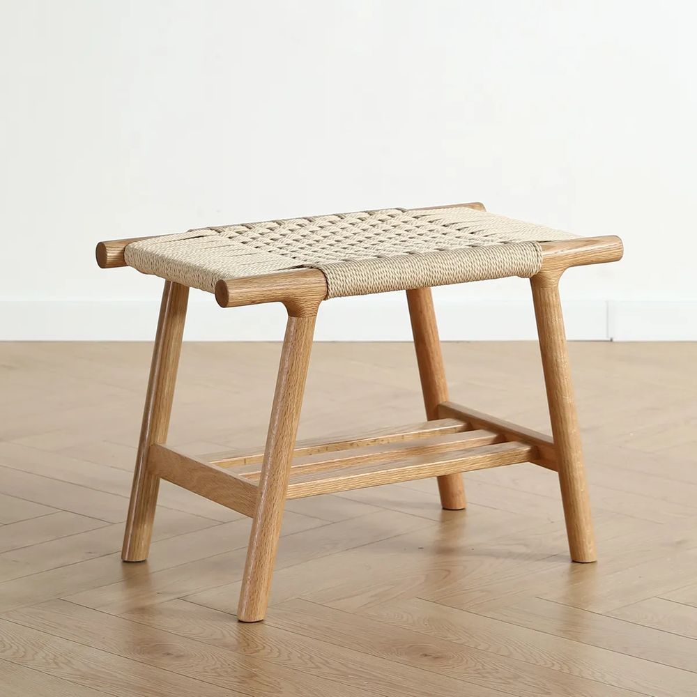 ZAGO Bench Zuma Oak Rope – laboutiquedesign.is