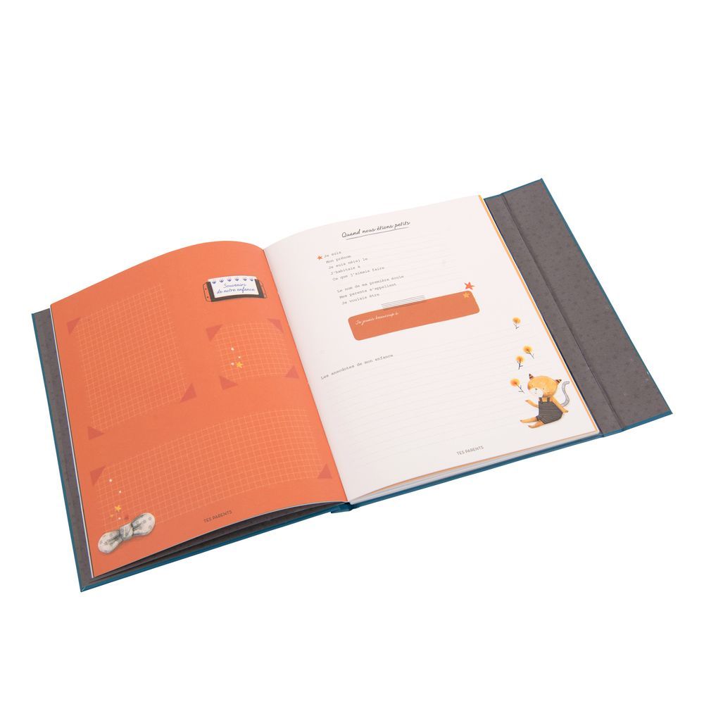 MOULIN ROTY Birth book 80 pages “Les Moustaches“ – laboutiquedesign.is