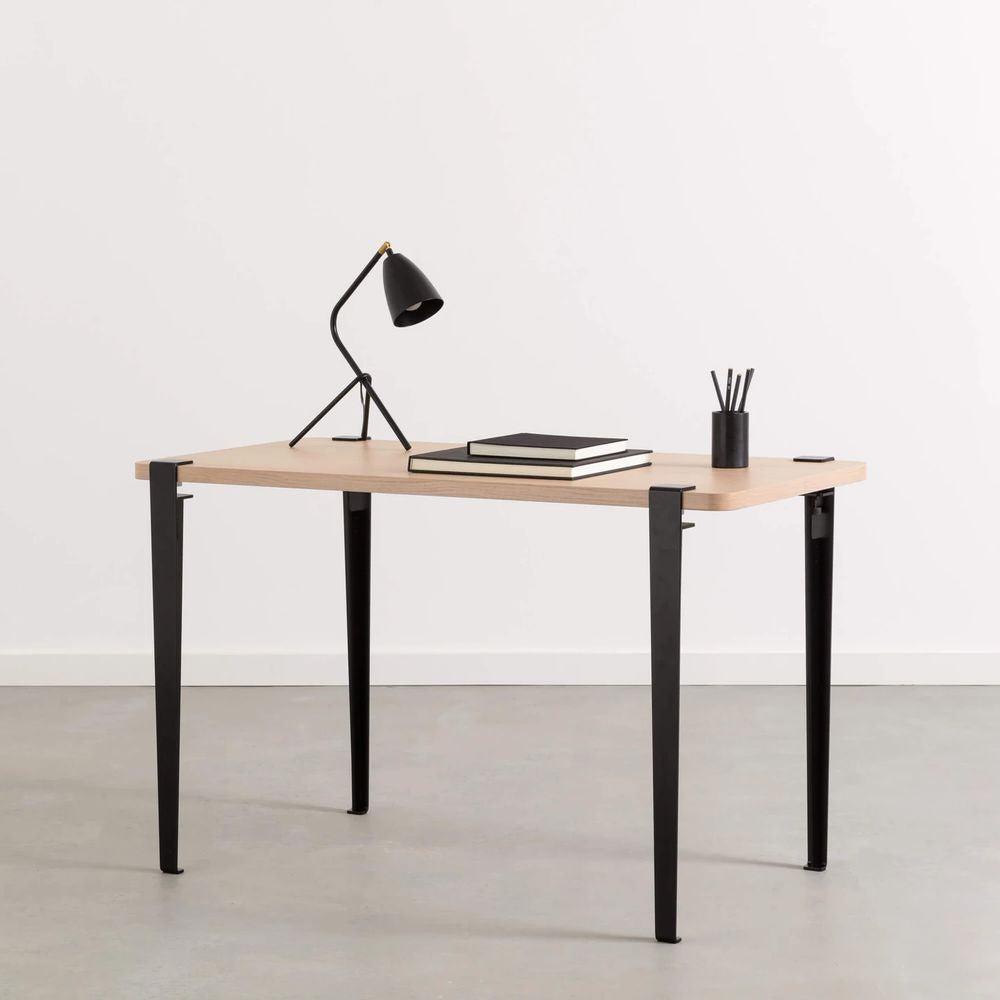 TIPTOE Desk Noma Oak Steel Legs 120cm – laboutiquedesign.is