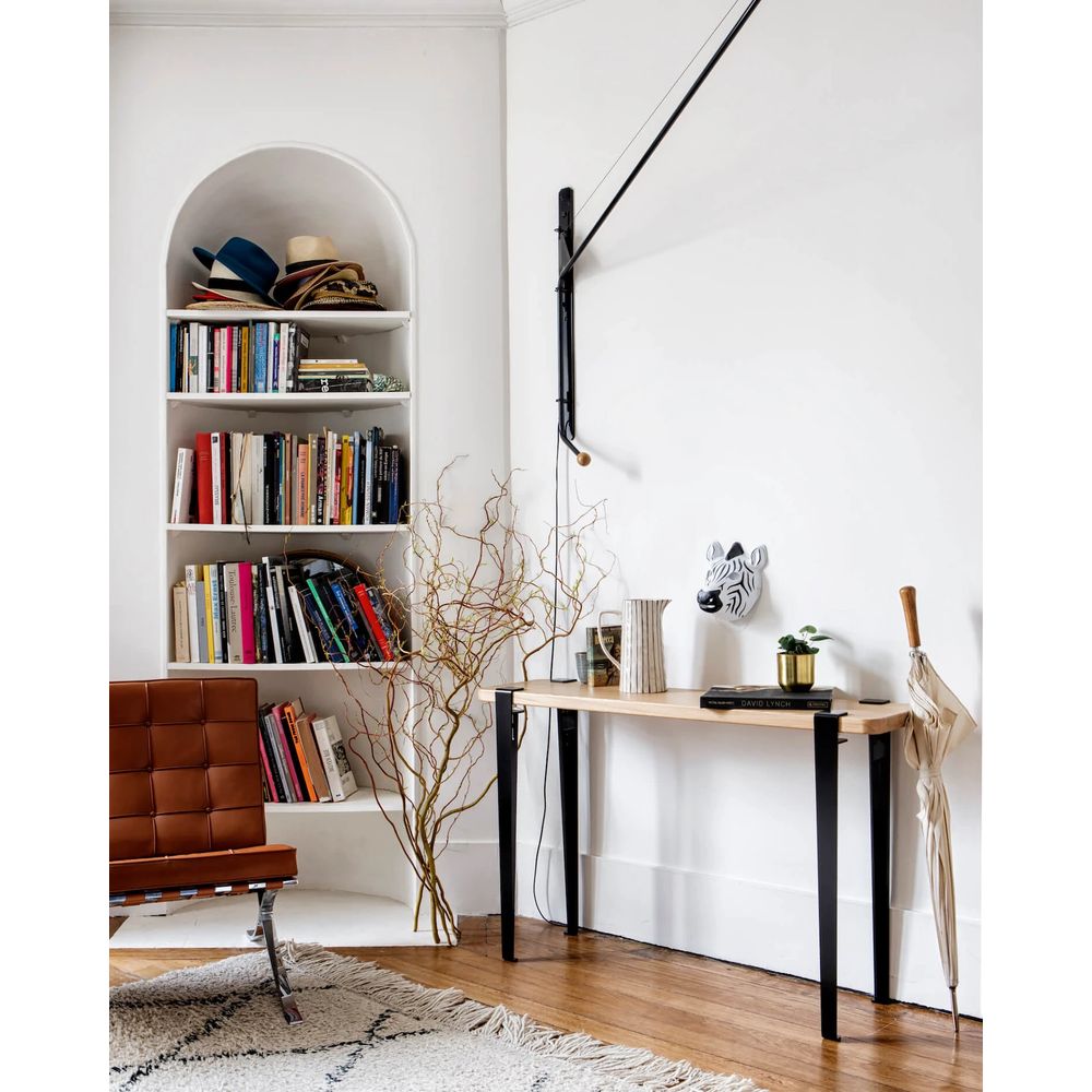 TIPTOE Console Table Lima Oak Steel Legs – laboutiquedesign.is