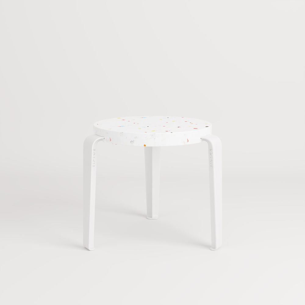TIPTOE Kids Stool Mini Lou Recycled Plastic Steel Legs – laboutiquedesign.is