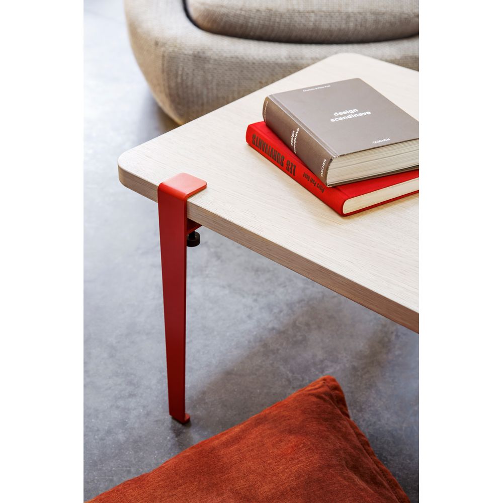 TIPTOE Coffee Table Santiago Oak Steel Legs 120cm – laboutiquedesign.is