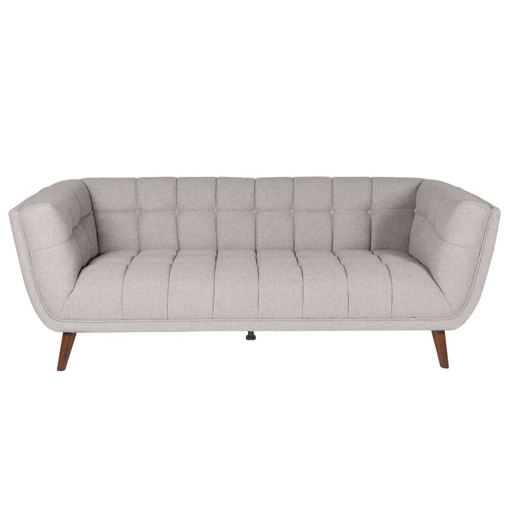 ZAGO Sofa 3-seater Beryl Wood Legs Fabric – laboutiquedesign.is